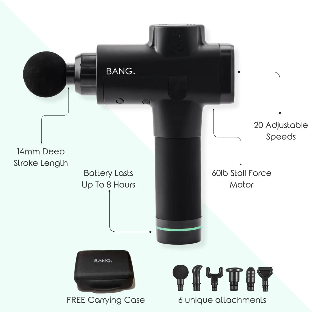 Massage Gun Pack | Portable Massage Gun Gift | Bang Massage Gun – BANG ...